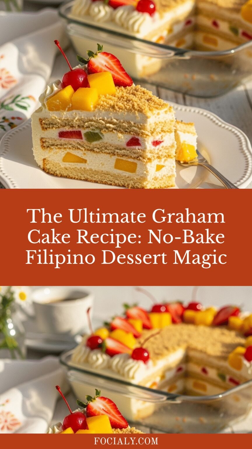 The Ultimate Graham Cake Recipe: No-Bake Filipino Dessert Magic