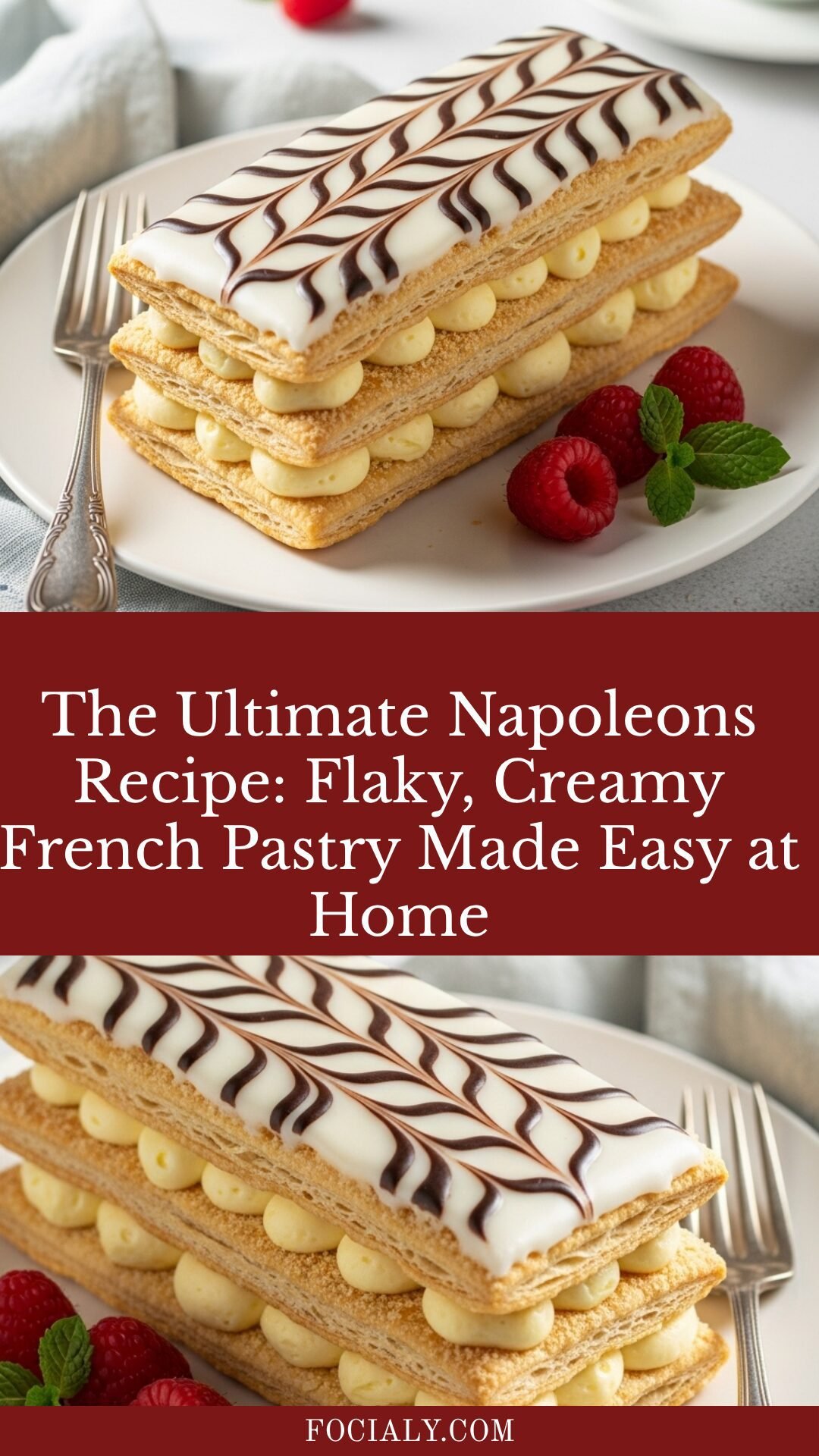 The Ultimate Napoleons Recipe: Flaky, Creamy French Pastry Made Easy at ...