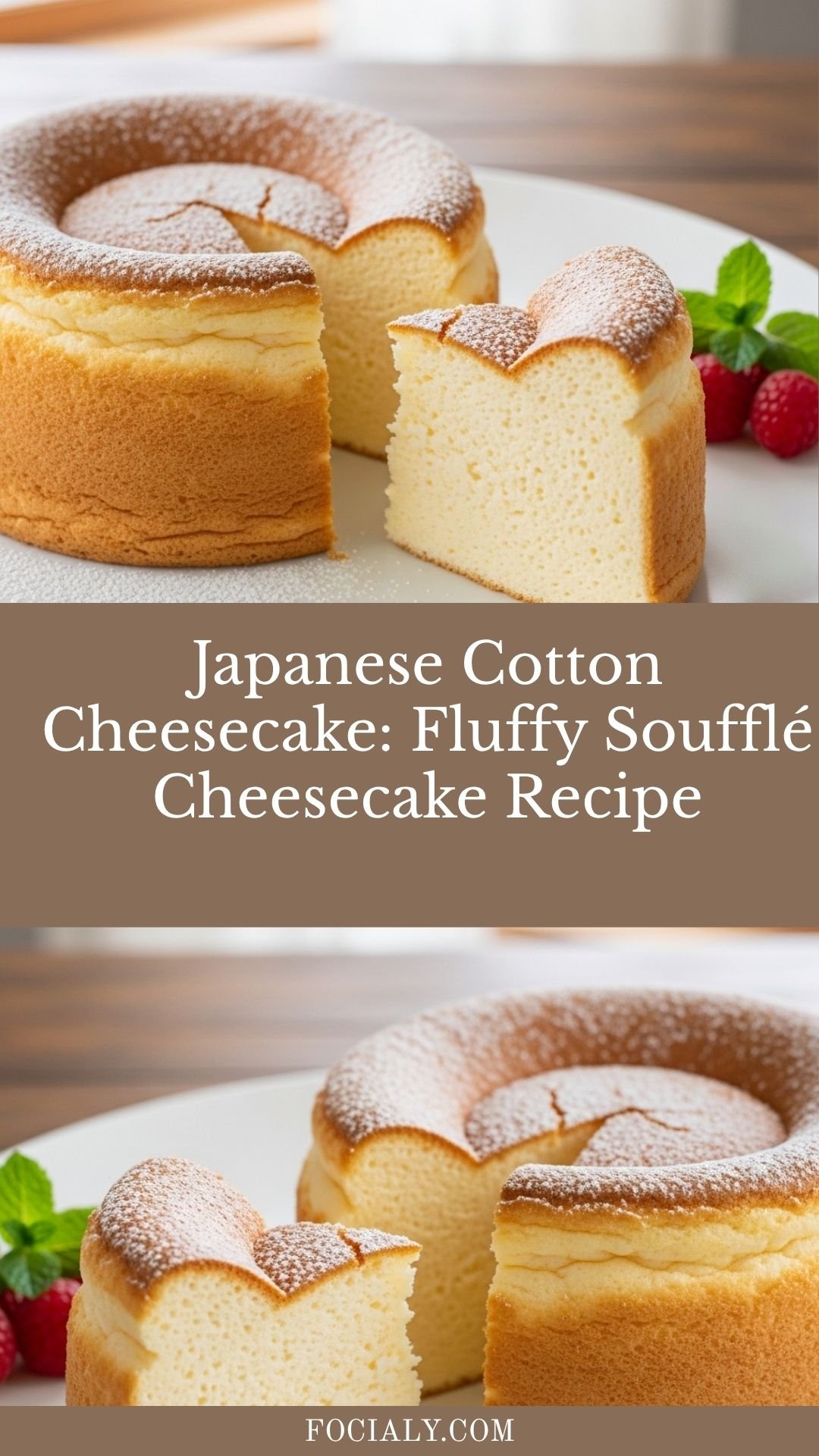 Japanese Cotton Cheesecake: Fluffy Soufflé Cheesecake Recipe
